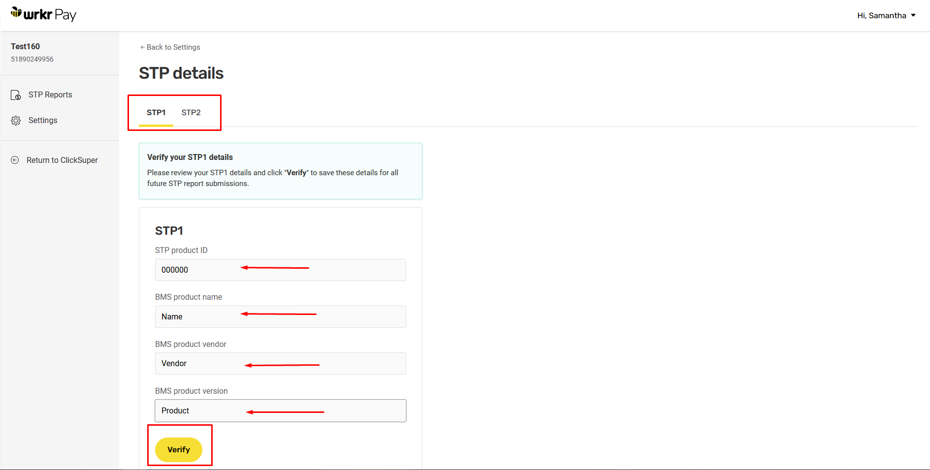 Create and lodge a new STP report – Wrkr Help Centre