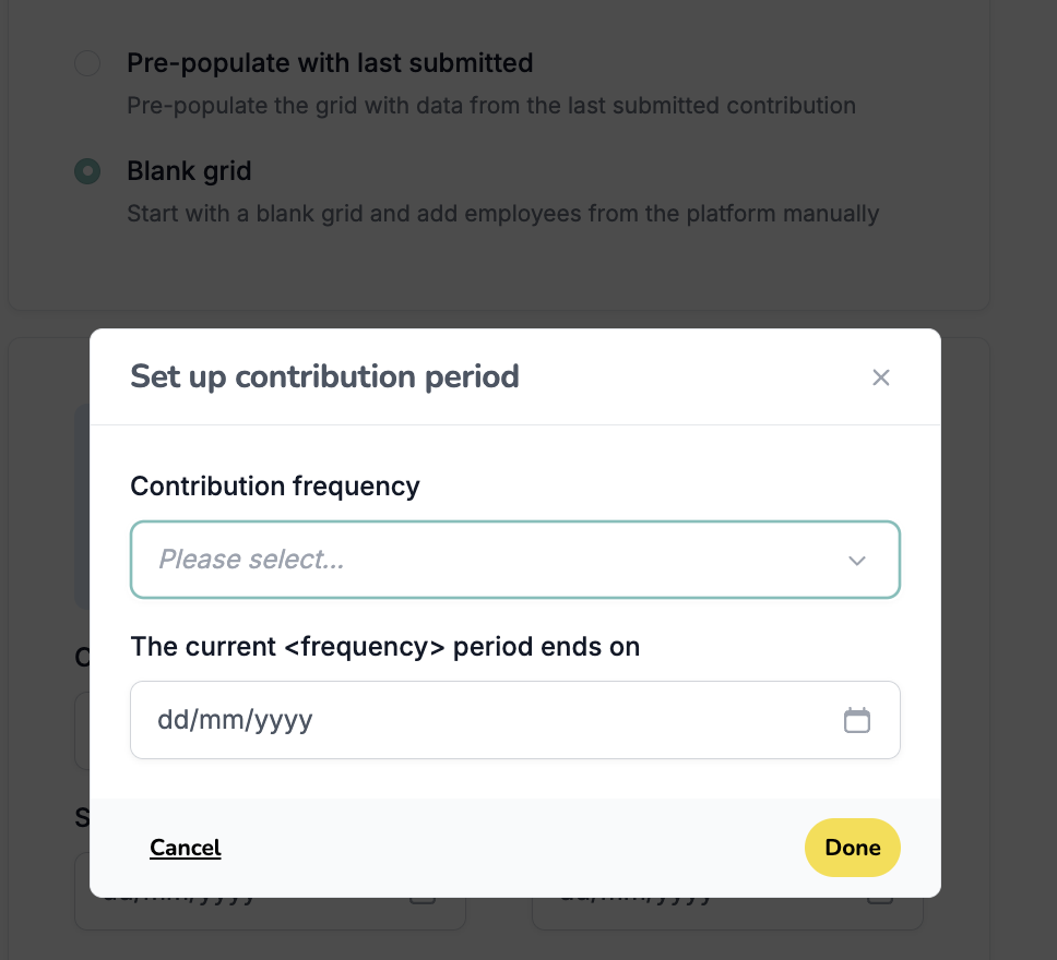 Submitting a Contribution - Manual Grid – Wrkr Help Centre